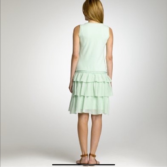 J. Crew | Dresses | J Crew Mint Green Sleeveless Cotton Dress | Poshmark